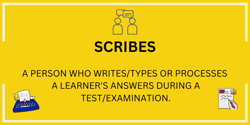 Scribe & Reader - A Class Tutors